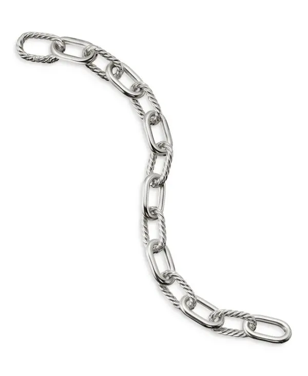 David Yurman Dy Madison Chain Bracelet - Silver