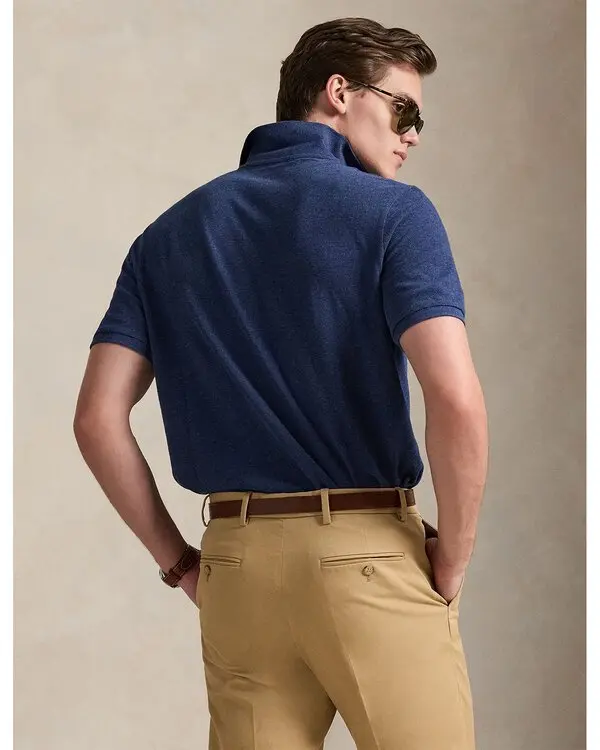 Polo Ralph Lauren Classic Fit Mesh Polo Shirt - Classic Royal Heather