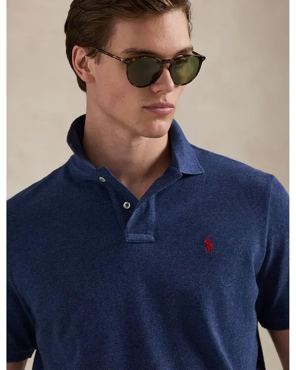 Polo Ralph Lauren Classic Fit Mesh Polo Shirt - Classic Royal Heather