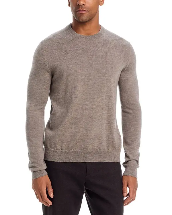 Bloomingdale'S Merino Wool Crewneck Sweater - Ash