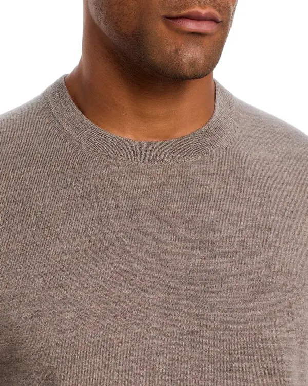 Bloomingdale'S Merino Wool Crewneck Sweater - Ash