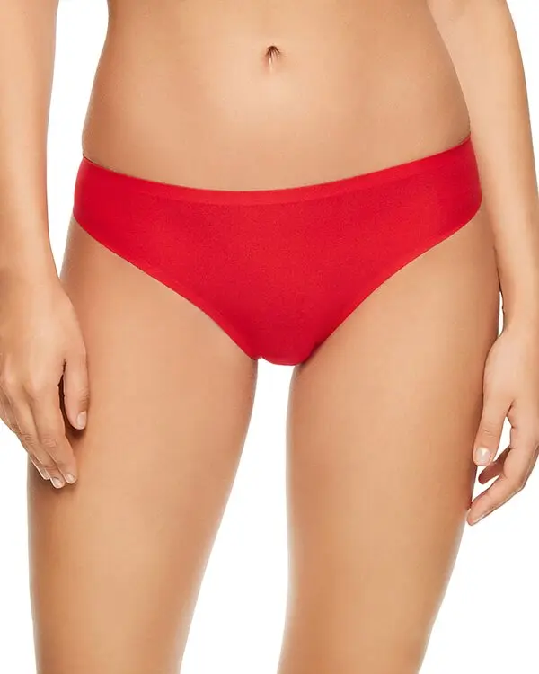 Chantelle Soft Stretch One-size Seamless Thong - Poppy Red