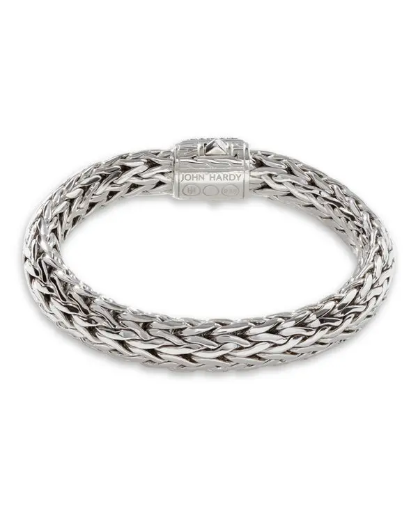 John Hardy Sterling Silver Icon Bracelet - Black/silver