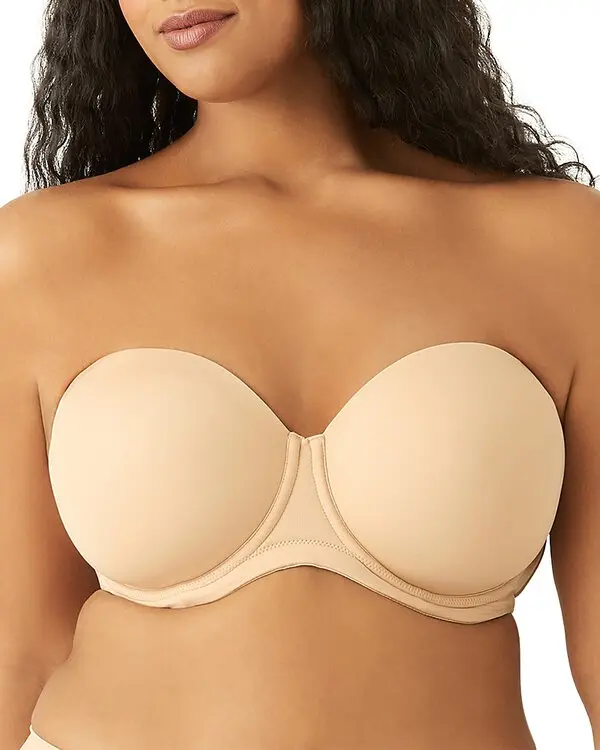 Wacoal Red Carpet Strapless Full Bust Underwire Bra - Sand