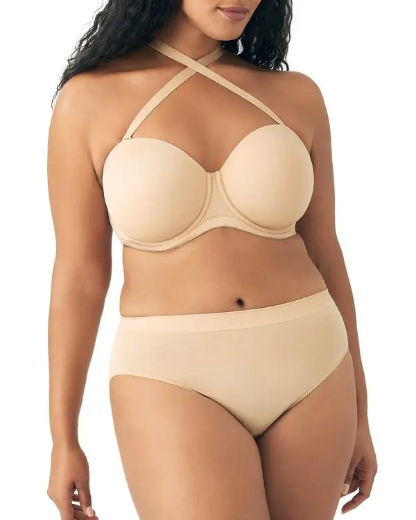 Wacoal Red Carpet Strapless Full Bust Underwire Bra - Sand