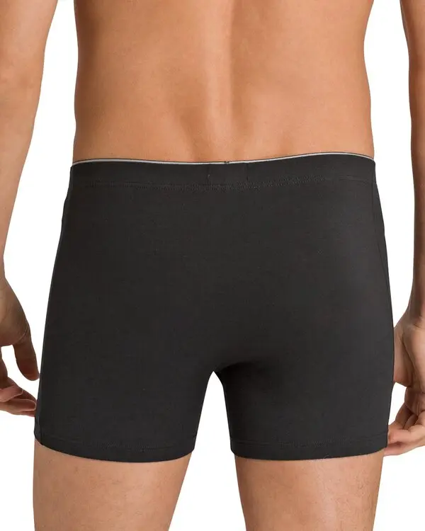 Hanro Cotton Superior Long-leg Boxer Briefs - White