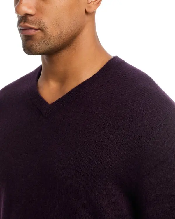 Bloomingdale'S Cashmere V-neck Pullover - Raisin