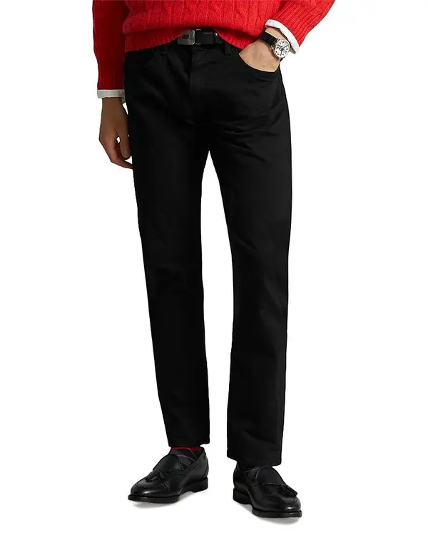 Polo Ralph Lauren Stretch Varick Slim Straight Fit Jeans - Black