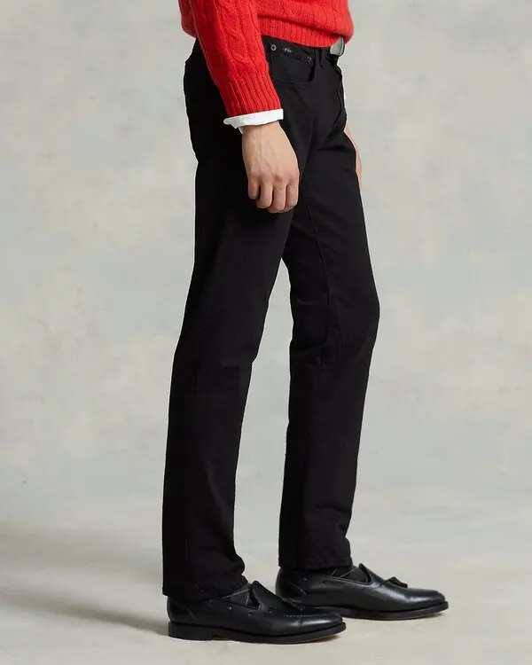 Polo Ralph Lauren Stretch Varick Slim Straight Fit Jeans - Black