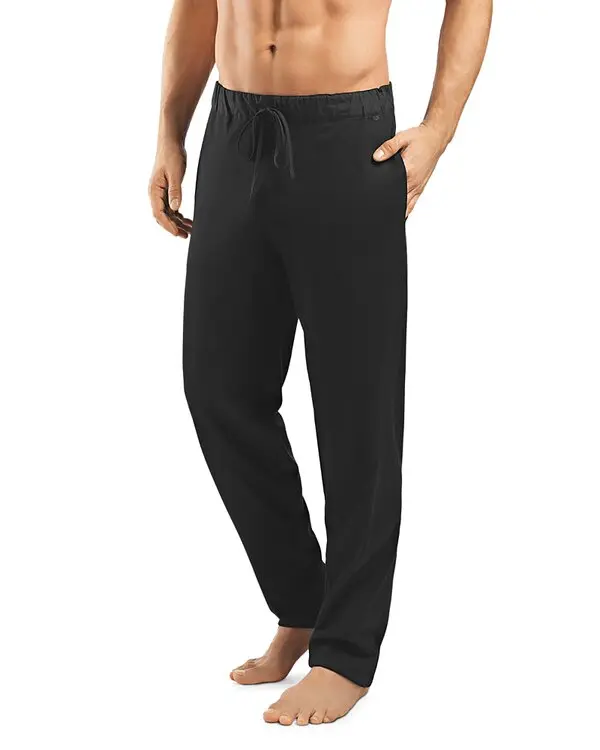Buy Hanro Night And Day Knit Slim Fit Lounge Pants - Black At 30