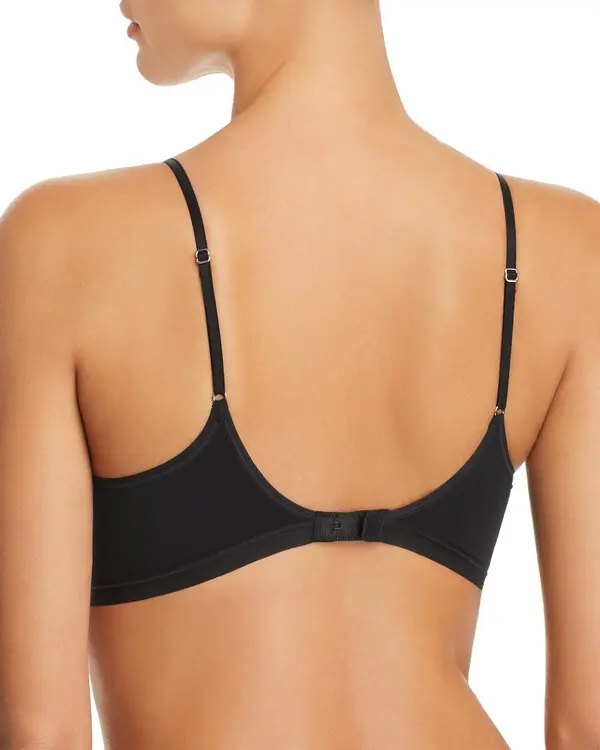 ON GOSSAMER Next To Nothing Micro T-shirt Underwire Bra - Black