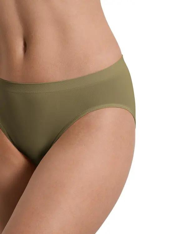Hanro Touch Feeling High-cut Briefs - Covert Green