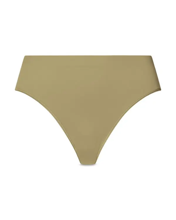 Hanro Touch Feeling High-cut Briefs - Covert Green