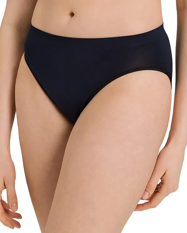 Hanro Touch Feeling High-cut Briefs - Deep Navy
