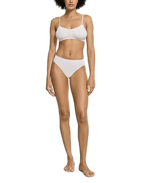 Hanro Touch Feeling High-cut Briefs - Honeydew