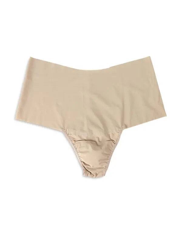 Hanky Panky Breathesoft High Rise Thong - Taupe
