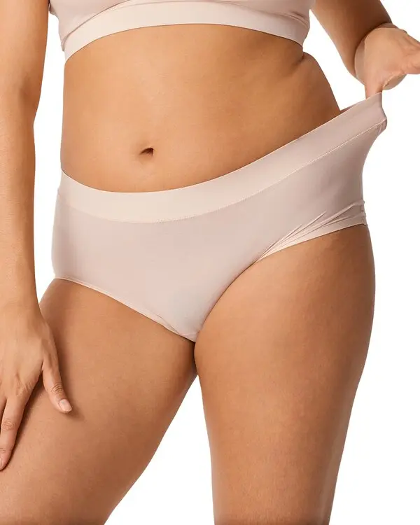 Chantelle Soft Stretch One-size Boyshort - Ultra Nude