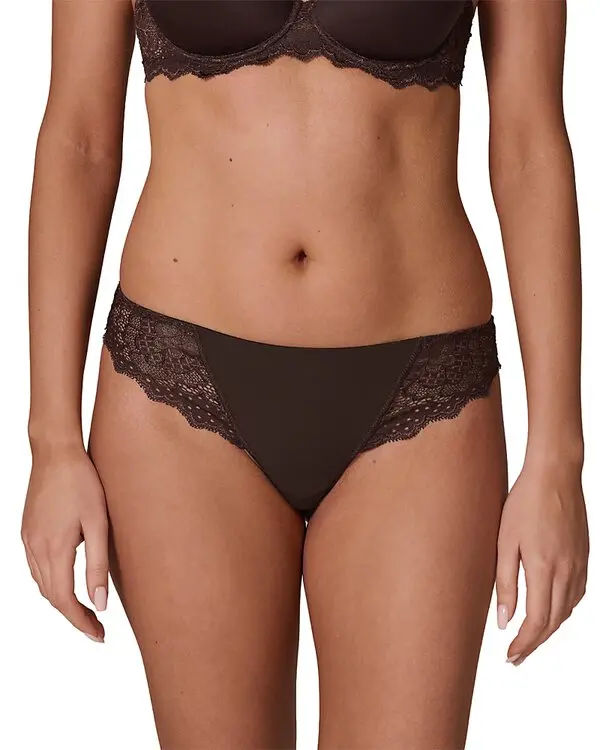 Simone Perele Caresse Tanga - Cocoa