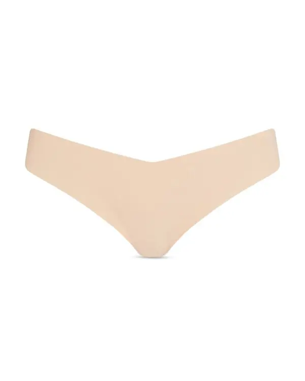 Commando Classic Solid Thong - Beige