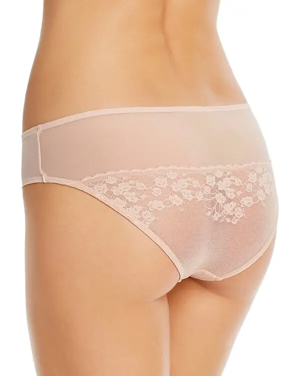 Natori Cherry Blossom Sheer Briefs - Cameo Rose