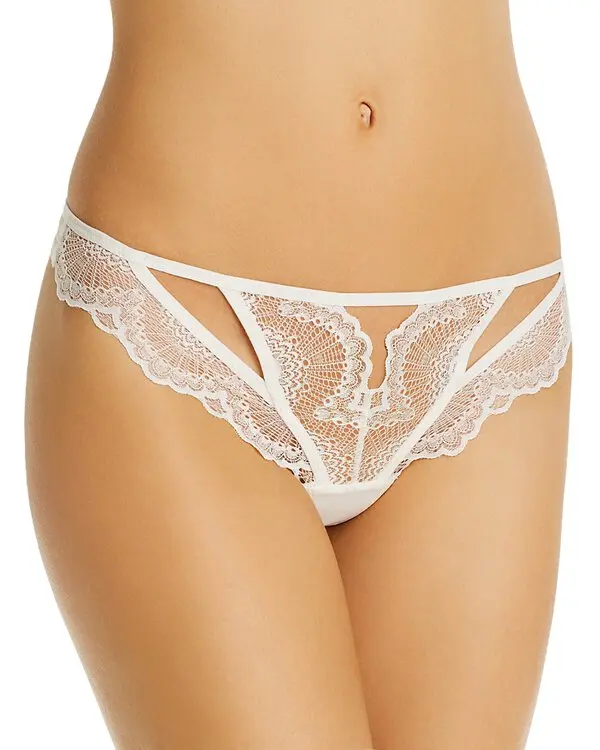 THISTLE AND SPIRE Thistle & Spire Kane Lace Thong - Ivory