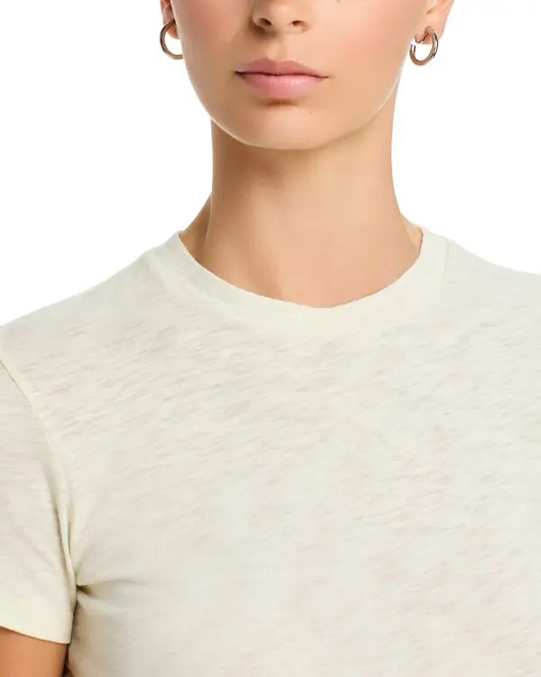 Theory Apex Tiny Tee - Lemongrass