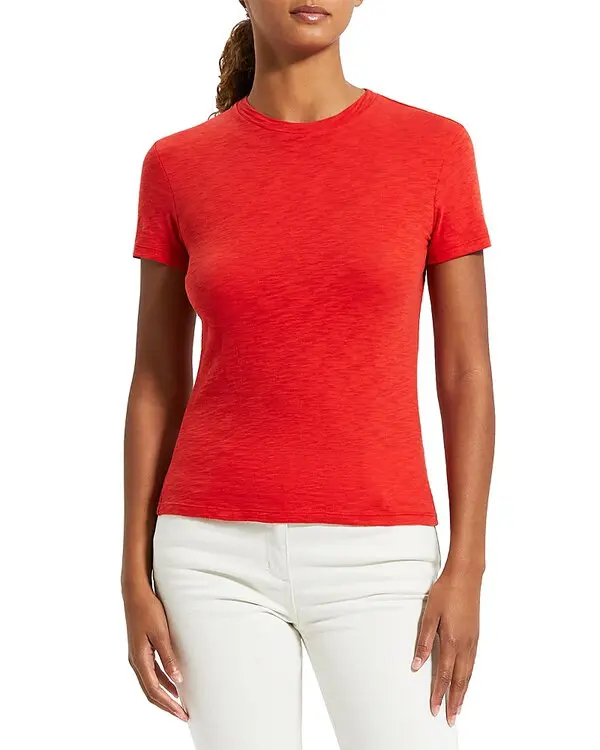 Theory Apex Tiny Tee - Poppy