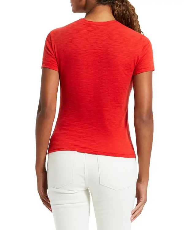 Theory Apex Tiny Tee - Poppy