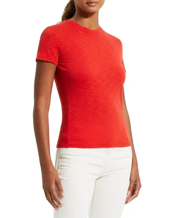 Theory Apex Tiny Tee - Poppy