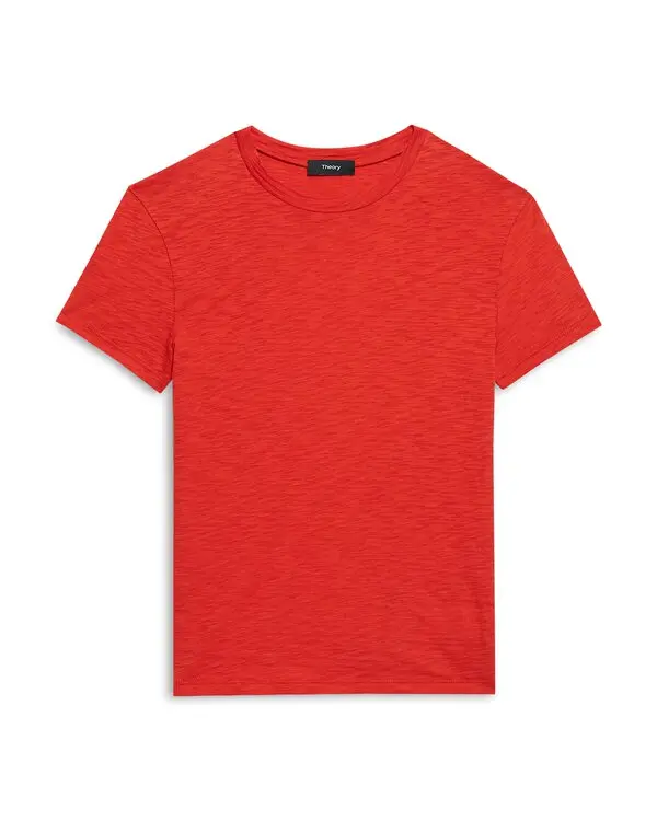 Theory Apex Tiny Tee - Poppy