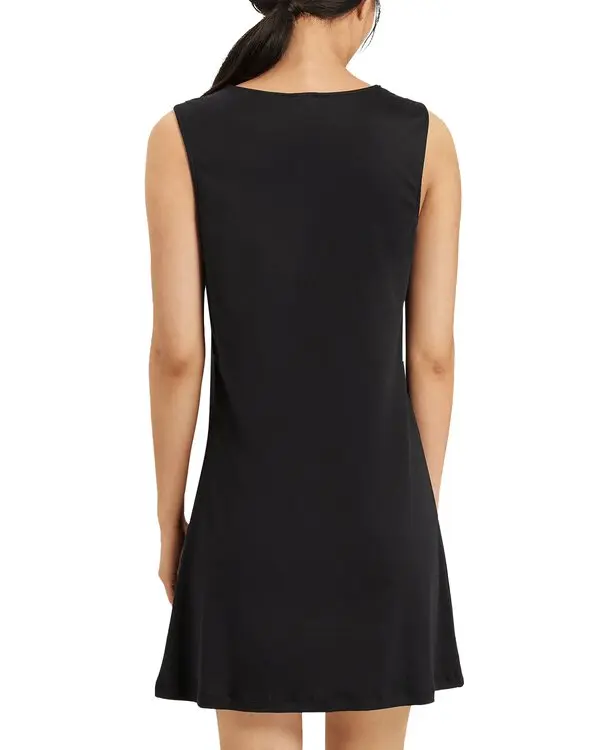 Hanro Moments Lace Tank Gown - Black