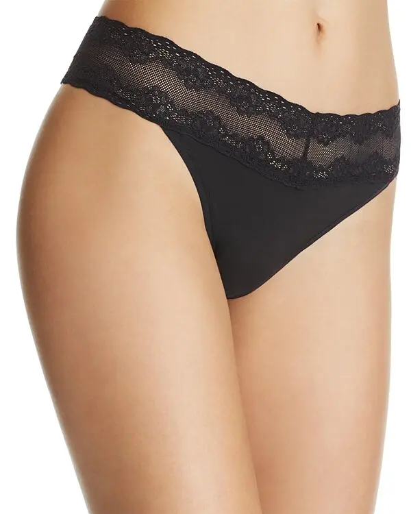 Natori Bliss Perfection Thong - Black
