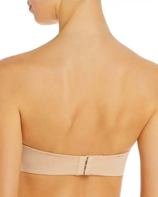 Calvin Klein Naked Glamour Strapless Push-up Bra - Bare