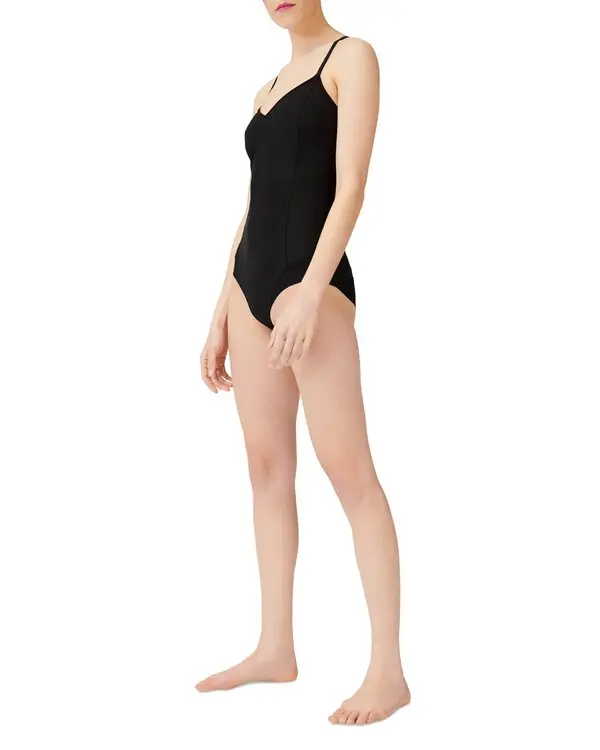 ITEM M6 All Mesh Shape Low Back Bodysuit - Black