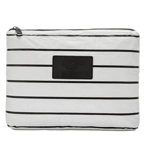 ALOHA COLLECTION Pinstripe Mid Pouch