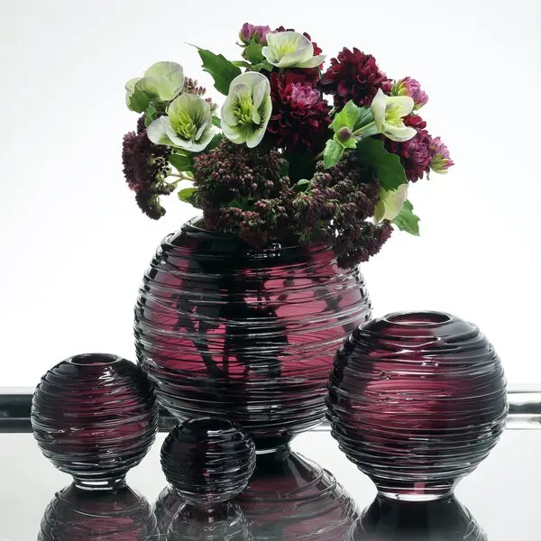 WILLIAM YEOWARD CRYSTAL Miranda Globe Vase 9