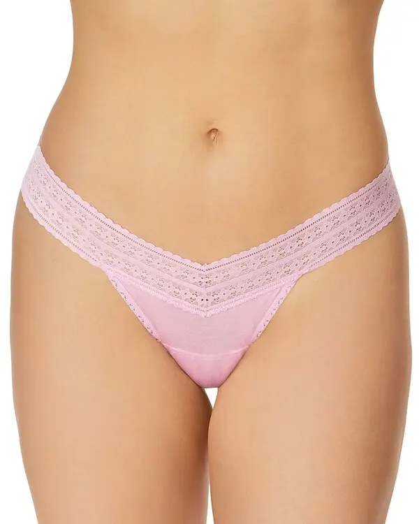 Hanky Panky Dreamease Low Rise Thong - Cotton Candy