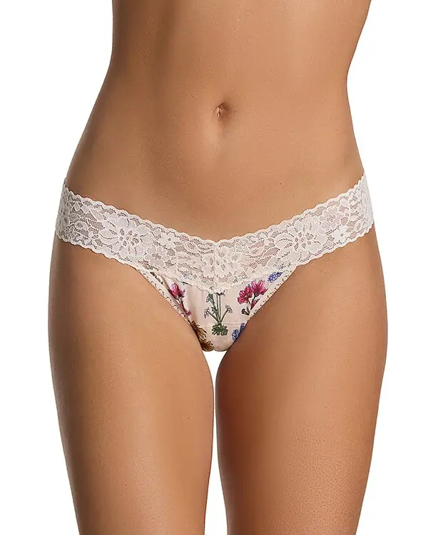 Hanky Panky Dreamease Low Rise Thong - Flourish
