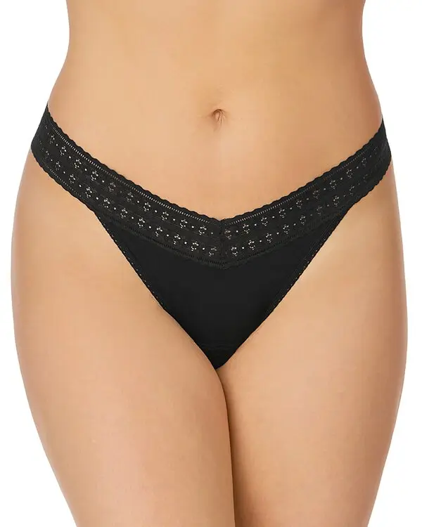 Hanky Panky Dreamease Original Rise Thong - Black