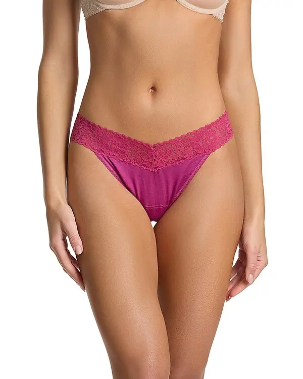 Hanky Panky Dreamease Original Rise Thong - California Raisin