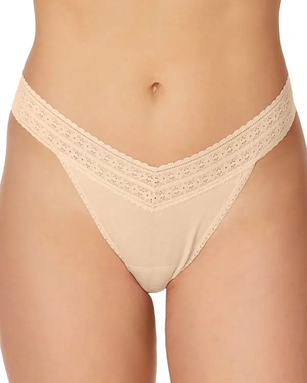 Hanky Panky Dreamease Original Rise Thong - Chai