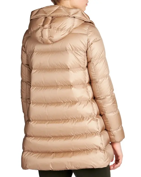 Moncler Suyen Hooded Down Parka - Stone