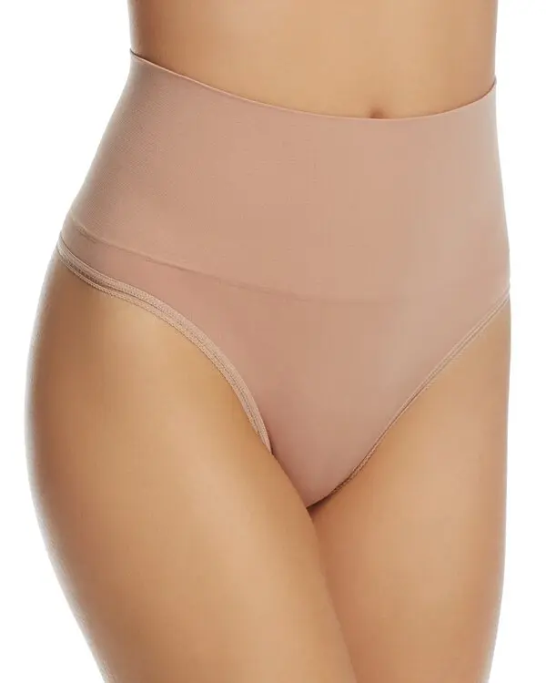 Yummie Ultralight Seamless Thong - Almond