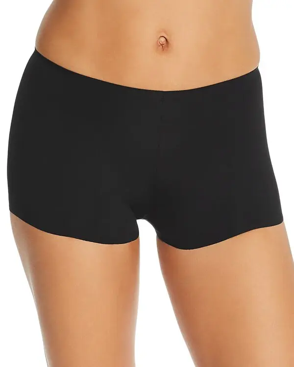 TC FINE INTIMATES Micro Matte Boyshorts - Deep Black