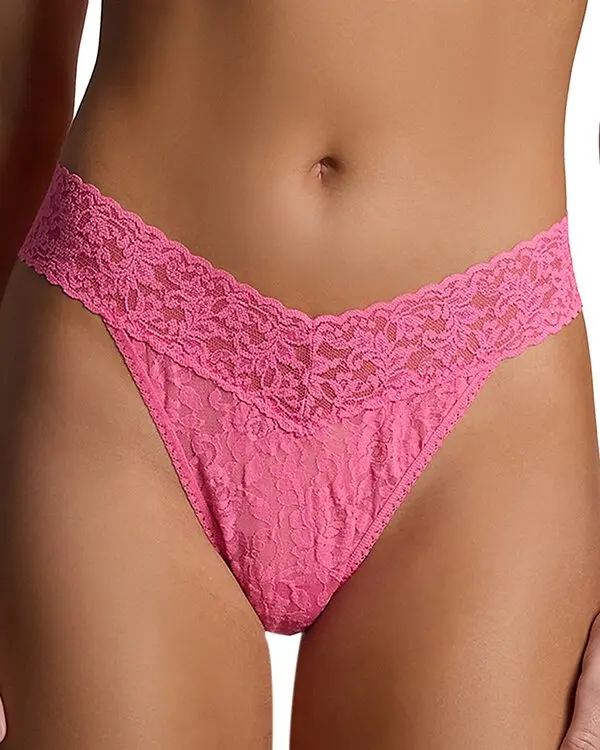 Hanky Panky Signature Lace Original Rise Thong - Amused
