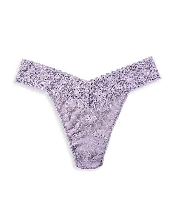 Hanky Panky Signature Lace Original Rise Thong - Violet Daze
