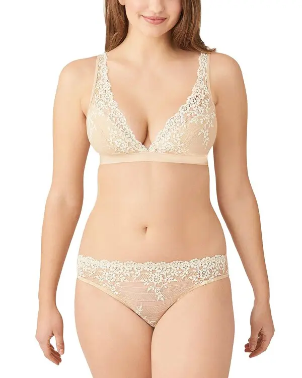 Wacoal Embrace Lace Convertible Soft Cup Wireless Bra - Sand