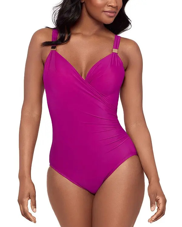 Miraclesuit Razzle Dazzle Siren One-piece Swimsuit - Framboise