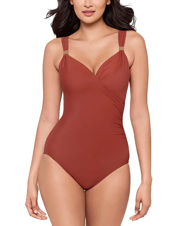 Miraclesuit Razzle Dazzle Siren One-piece Swimsuit - Terra