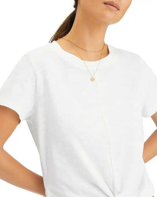 Sanctuary High Street Twist Tee - White